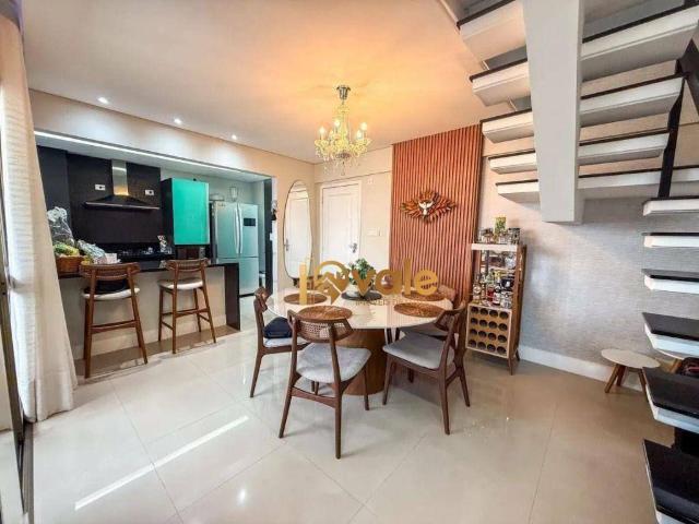 Apartamento Duplex em Jardim Satélite, São José dos Campos/SP de 150m² 3 quartos à venda por R$ 949.000,00