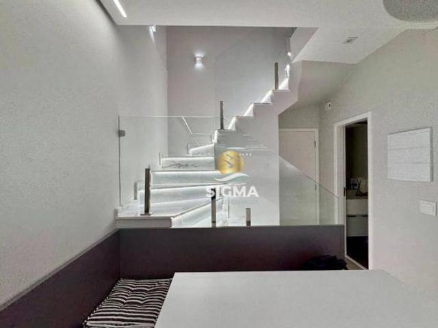 Apartamento Duplex em Loteamento João Batista Julião, Guarujá/SP de 110m² 3 quartos à venda por R$ 1