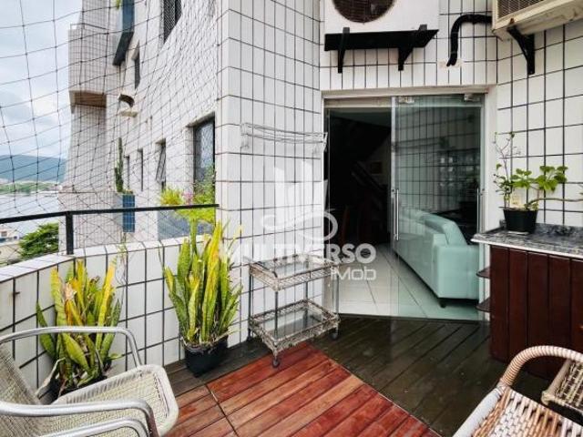 Apartamento Duplex em Ponta da Praia, Santos – 1 Suíte, 1 Quarto, Vista Mar