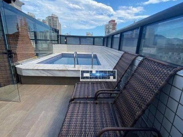 Apartamento Duplex em Ponta da Praia, Santos/SP de 224m² 4 quartos à venda por R$ 1.990.000,00