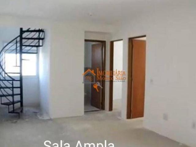Apartamento Duplex em Parque Primavera, Guarulhos/SP de 86m² 2 quartos à venda por R$ 371.000,00