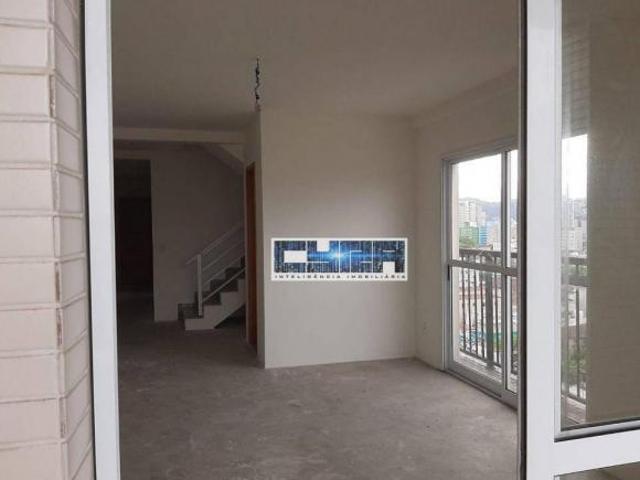 Apartamento Duplex em Vila Matias, Santos/SP de 131m² 3 quartos à venda por R$ 989.000,00