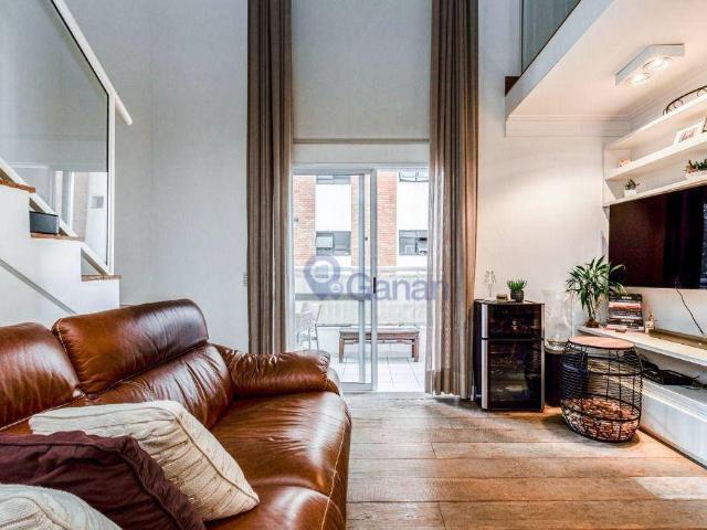 Apartamento Duplex em Vila Nova Conceição, São Paulo/SP de 77m² 1 quartos à venda por R$ 1.999.000,00