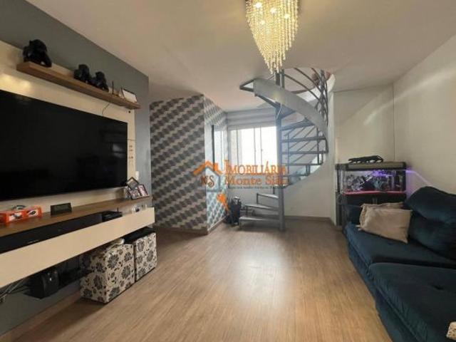 Apartamento Duplex em Vila São Ricardo, Guarulhos/SP de 120m² 3 quartos à venda por R$ 885.000,00