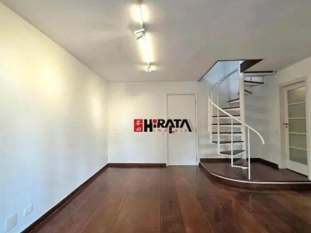 Apartamento Duplex Itaim, 1 dormitório com closet, 99 m², 2 vagas e lazer