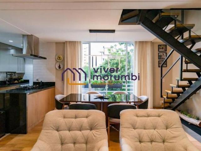 Apartamento Duplex Mobiliado no Morumbi 2 Dormitórios Suítes