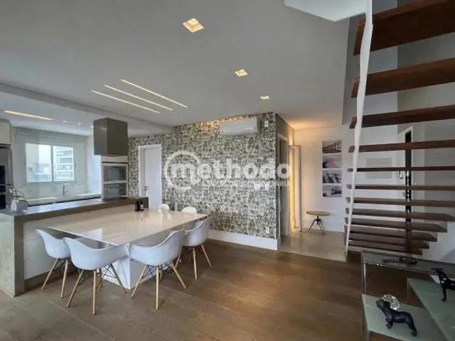Apartamento duplex MOBILIADO à venda, Cambuí, Campinas, SP