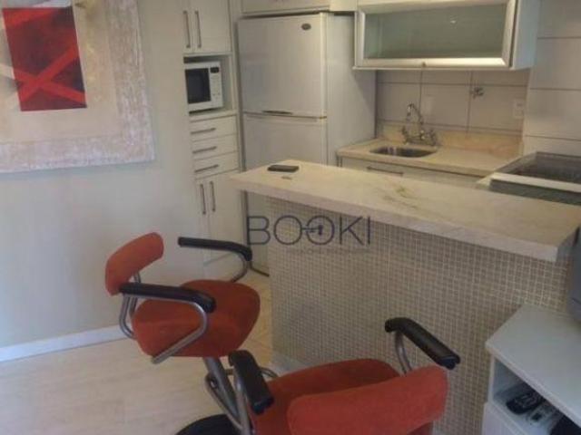Apartamento duplex mobiliado disponível para locação na Vila Noca Conceição