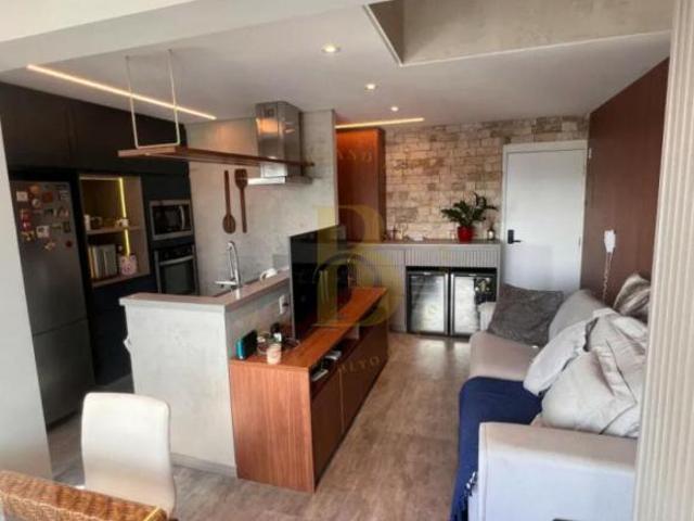 Apartamento duplex mobiliado, em andar alto no Brooklin