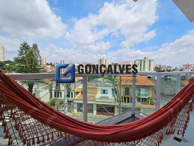 Apartamento Duplex no Campestre, Santo André – 2 Dorms, Mobiliado, com Piscina