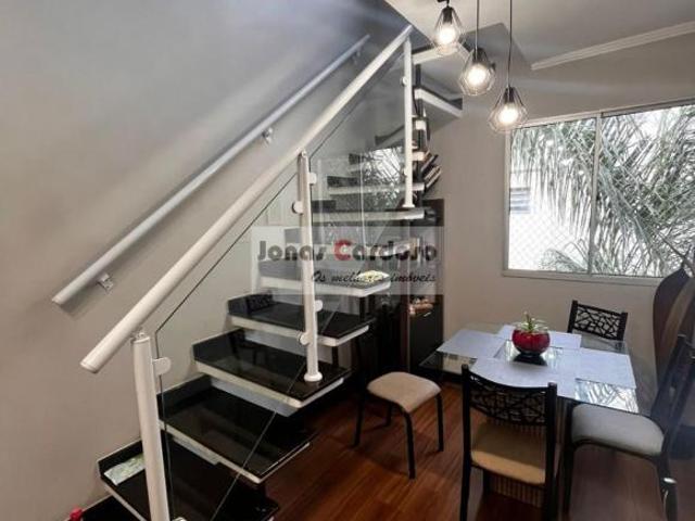 Apartamento duplex na cobertura à venda no Alto Ipiranga, em Mogi das Cruzes, com 3 quartos, 1 suíte