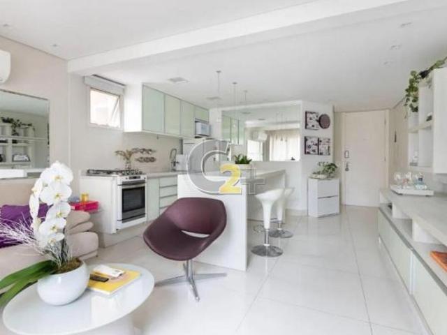 Apartamento Duplex na Vila Nova Conceição com 1 quarto, 1 suíte, 1 vaga