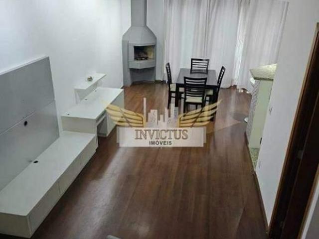 Apartamento Duplex Semi Mobiliado no Condomínio Elihom para Comprar, 104m² Bairro Jardim, Santo An