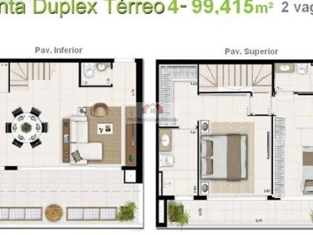 Apartamento Duplex para Venda em São Paulo, Campo Belo, 2 dormitórios, 2 suítes, 3 banheiros, 2 vaga