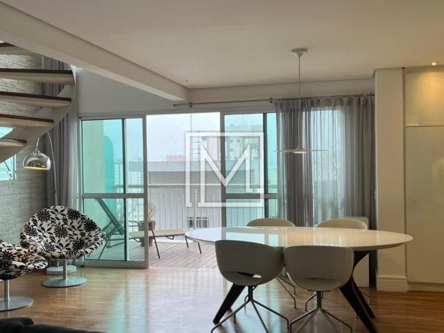 Apartamento Duplex para alugar em Vila Nova Conceição · 1 dorm · Mega Brasil Imóveis