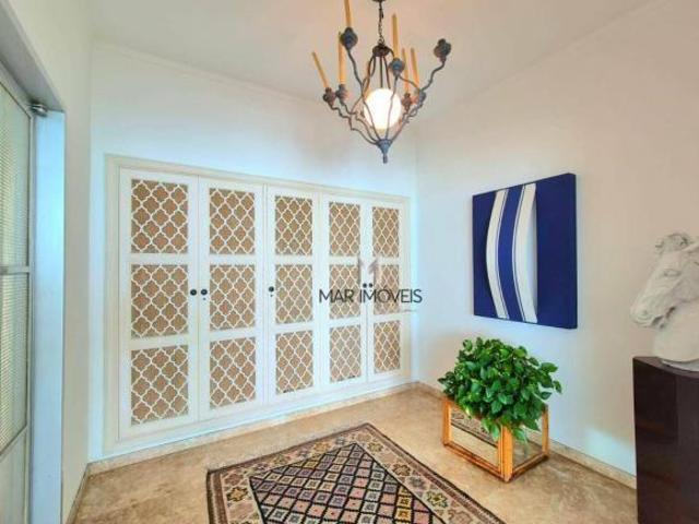 Apartamento Duplex pé na areia da praia das Pitangueiras no Guarujá com 670m² excelente localização!
