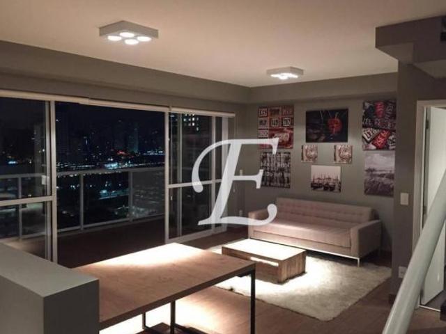 Apartamento Duplex, venda. com 1 suite, 89 m², vaga Brooklin próximo Shopping Morumbi