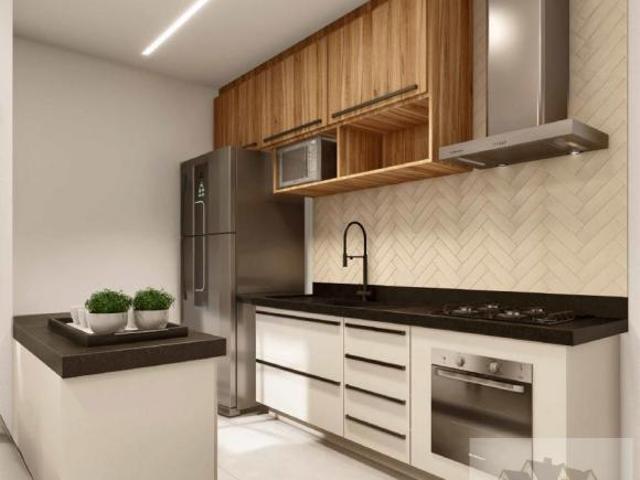 Apartamento e cobertura, Campestre com elevador 2 dorms suite