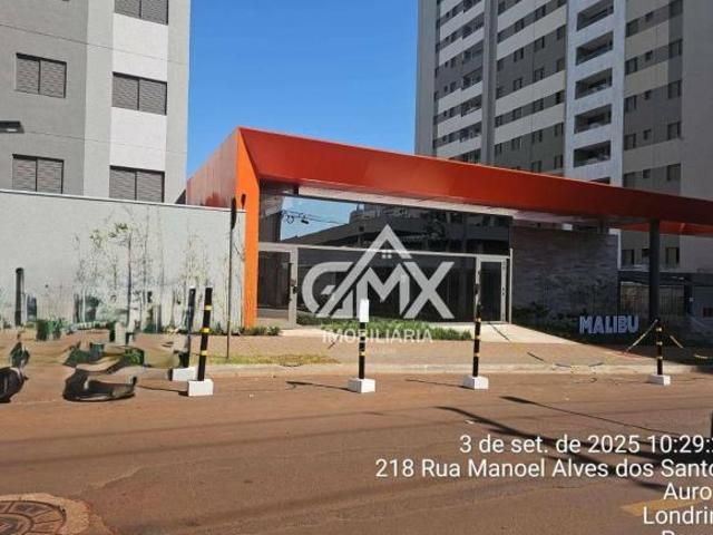 Apartamento Edifício Malibu com 3 dormitórios à venda, 64 m² por R$ 500.000 Aurora Londrina/PR