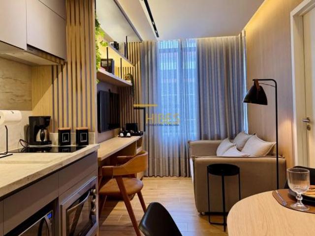 Apartamento Elysia, centro, mobiliado, 1 dormitório, 30 m² privativos, 1 vaga