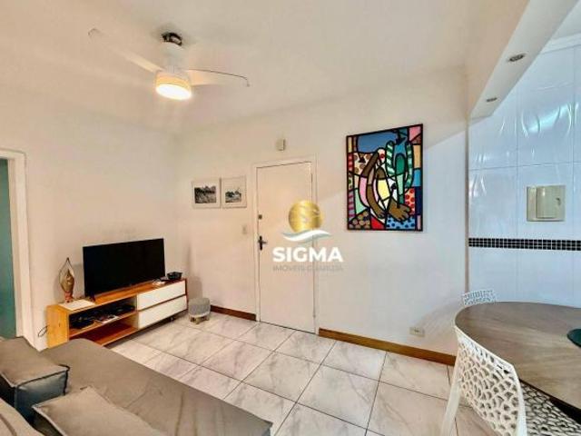 Apartamento em Tombo, Guarujá/SP de 70m² 2 quartos à venda por R$ 530.000,00