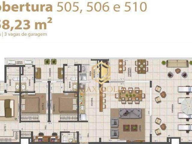 Apartamento em Toninhas, Ubatuba/SP de 158m² 3 quartos à venda por R$ 3.639.900,00