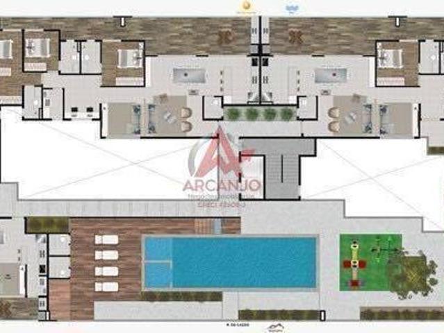 Apartamento em Toninhas, Ubatuba/SP de 79m² 2 quartos à venda por R$ 800.000,00