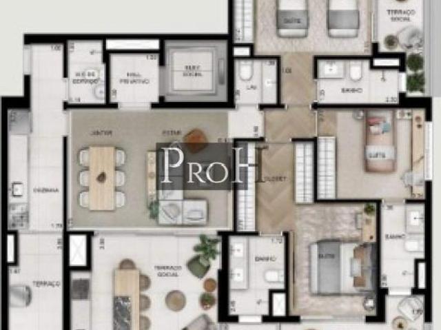 Apartamento em Vila Mariana, São Paulo/SP de 141m² 3 quartos à venda por R$ 2.617.000,00