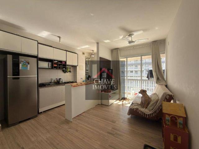 Apartamento em Vila Matias, Santos/SP de 50m² 1 quartos à venda por R$ 446.900,00