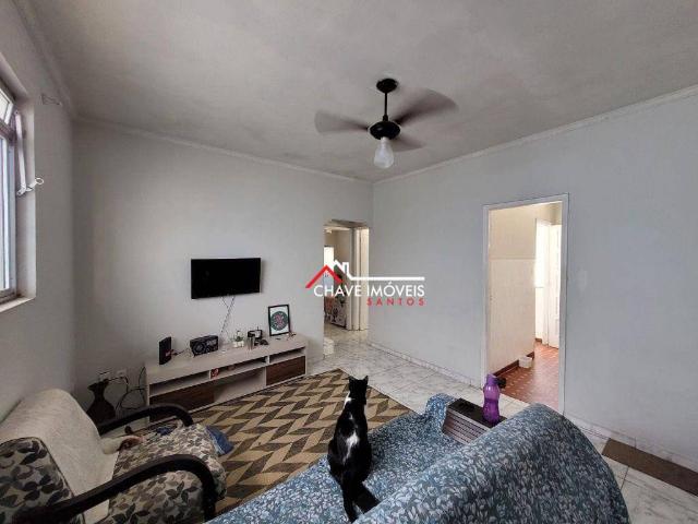 Apartamento em Vila Matias, Santos/SP de 71m² 2 quartos à venda por R$ 339.000,00