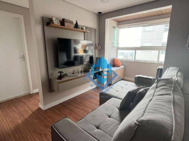 Apartamento em Vila Metalúrgica, Santo André/SP de 51m² 2 quartos à venda por R$ 376.000,00