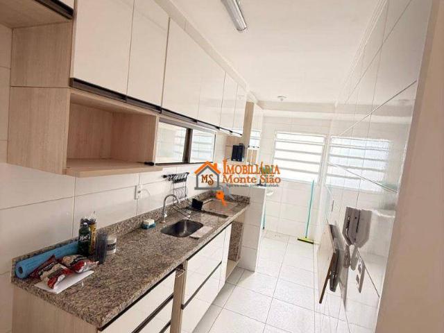 Apartamento em Vila Milton, Guarulhos/SP de 52m² 2 quartos à venda por R$ 338.000,00