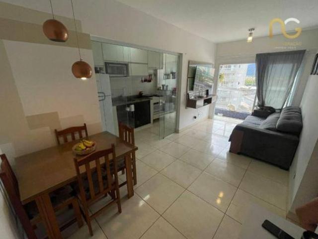 Apartamento em Vila Mirim, Praia Grande/SP de 56m² 2 quartos à venda por R$ 425.500,00