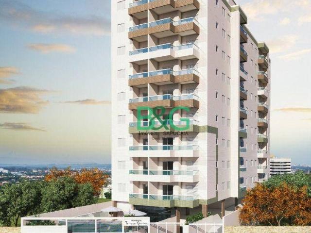 Apartamento em Vila Mirim, Praia Grande/SP de 56m² 2 quartos à venda por R$ 377.000,00