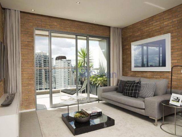 Apartamento em Vila Nova Conceição, São Paulo/SP de 72m² 1 quartos para locação R$ 12.000,00/mes