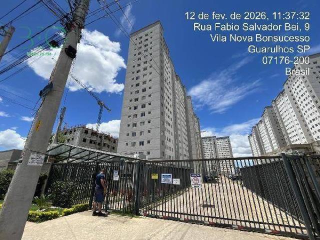 Apartamento em Vila Nova Bonsucesso, Guarulhos/SP de 42m² 1 quartos à venda por R$ 131.970,97