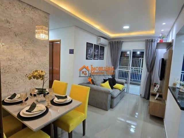Apartamento em Vila Nova Bonsucesso, Guarulhos/SP de 59m² 2 quartos à venda por R$ 420.000,00