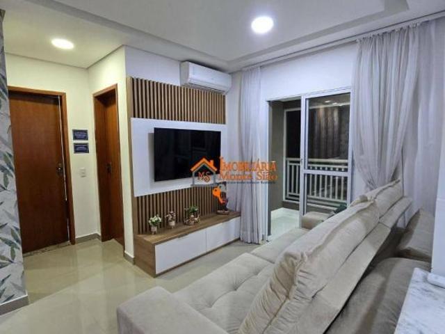 Apartamento em Vila Nova Bonsucesso, Guarulhos/SP de 59m² 2 quartos à venda por R$ 450.000,00