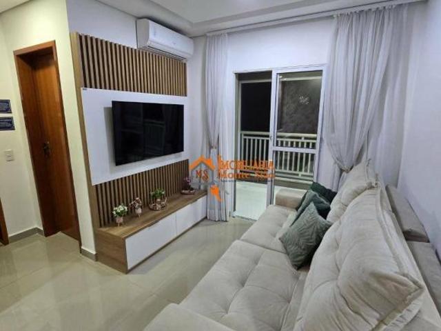 Apartamento em Vila Nova Bonsucesso, Guarulhos/SP de 59m² 2 quartos à venda por R$ 450.000,00