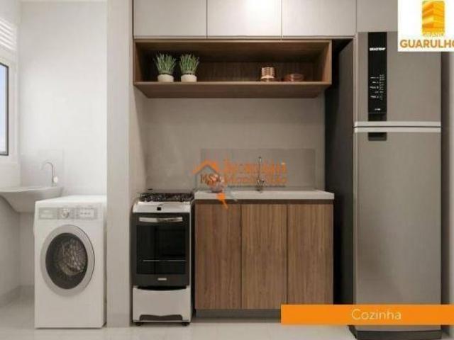 Apartamento em Vila Nova Bonsucesso, Guarulhos/SP de 37m² 2 quartos à venda por R$ 248.990,00