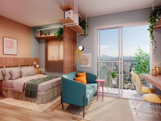 Apartamento em Vila Olímpia, São Paulo/SP de 24m² 1 quartos à venda por R$ 483.042,00