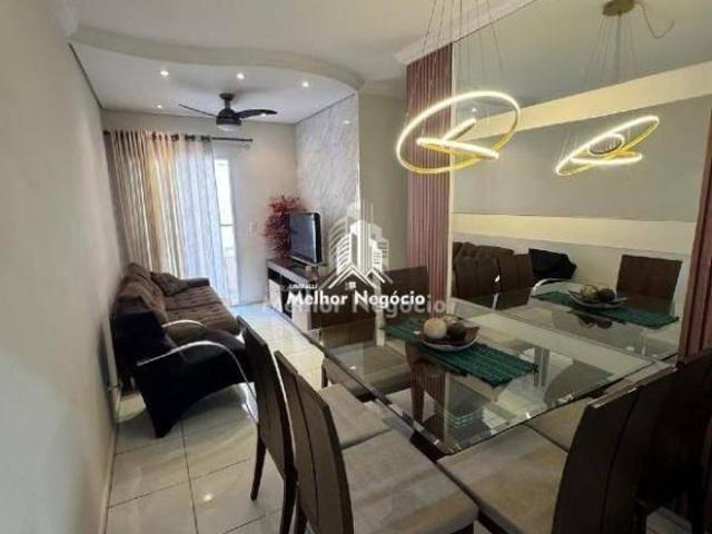 Apartamento em Vila Omar, Americana/SP de 65m² 3 quartos à venda por R$ 362.000,00