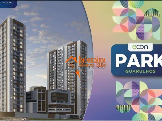 Apartamento em Vila Augusta, Guarulhos/SP de 43m² 1 quartos à venda por R$ 349.000,00