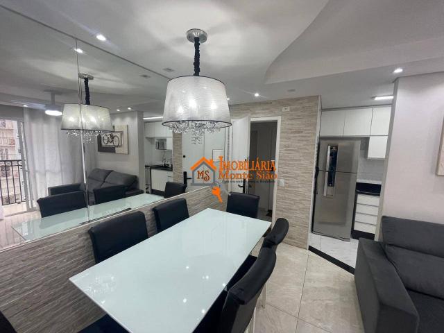 Apartamento em Vila Augusta, Guarulhos/SP de 59m² 2 quartos à venda por R$ 589.000,00