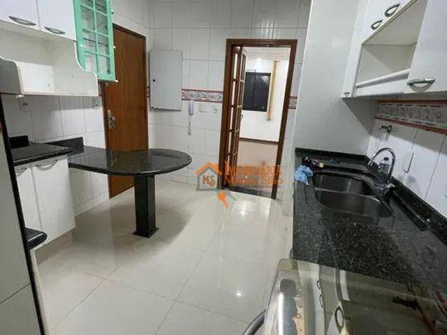 Apartamento em Vila Augusta, Guarulhos/SP de 90m² 3 quartos à venda por R$ 596.000,00
