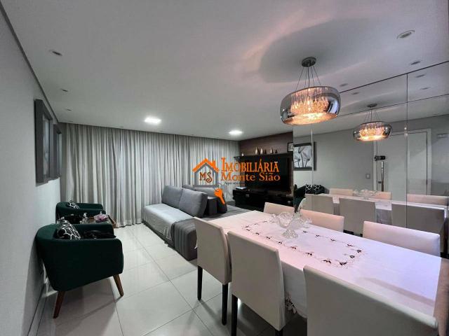 Apartamento em Vila Augusta, Guarulhos/SP de 96m² 3 quartos à venda por R$ 1.334.000,00