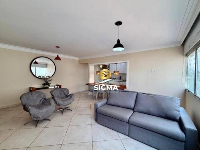 Apartamento em Vila Alzira, Guarujá/SP de 103m² 2 quartos à venda por R$ 605.000,00