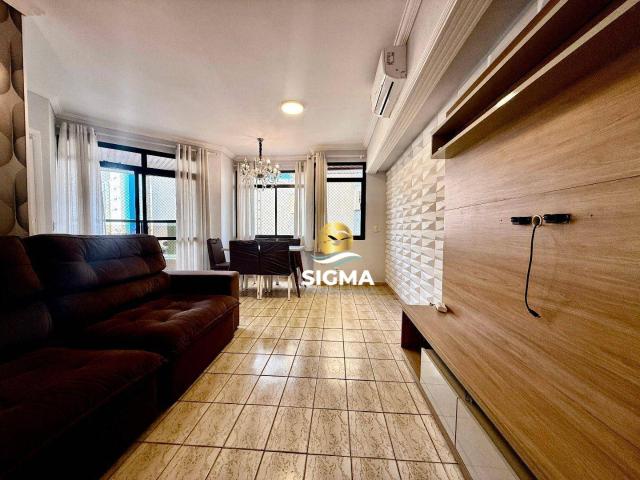 Apartamento em Vila Alzira, Guarujá/SP de 116m² 3 quartos à venda por R$ 689.000,00