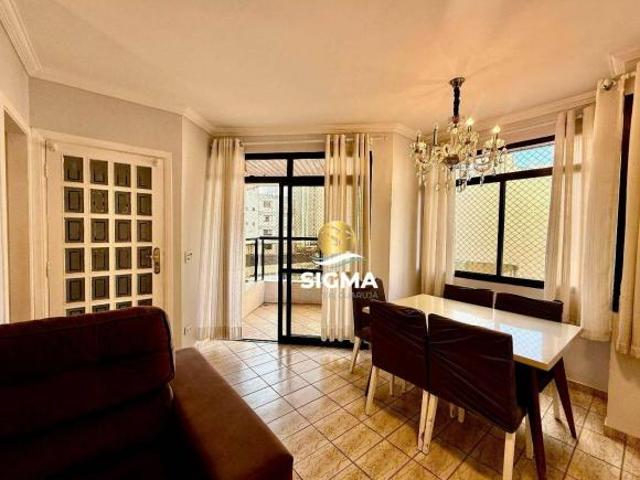 Apartamento em Vila Alzira, Guarujá/SP de 116m² 3 quartos à venda por R$ 690.000,00