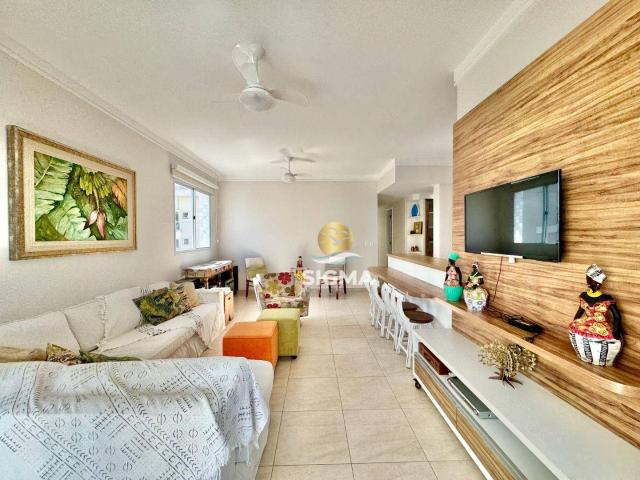 Apartamento em Vila Alzira, Guarujá/SP de 126m² 3 quartos à venda por R$ 1.249.000,00